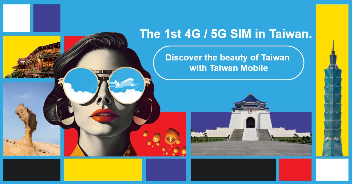 The 1st 4G/5G SIM in Taiwan. Discover the beauty of Taiwan with Taiwanmobile.
